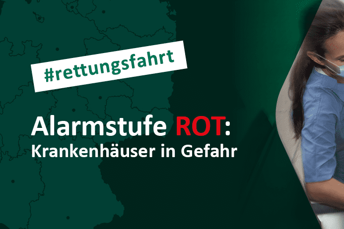 Alarmstufe ROT: Krankenhäuser in Gefahr / Roland-Klinik
